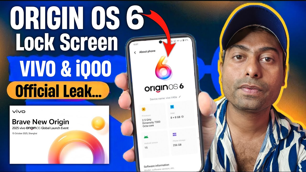 🚀VIVO & iQOO Origin OS 6 Update Lock Screen Animation | Origin OS 6 ...