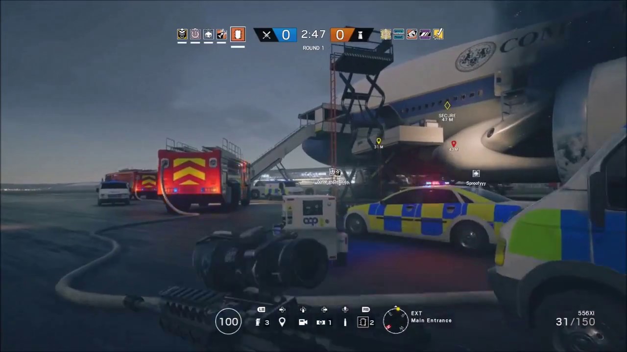 PRESIDENTIAL PLANE FULL GAME (R6:S) - YouTube