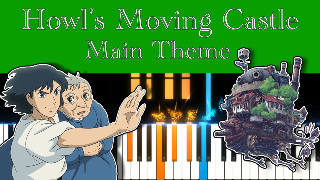 Howl's Moving Castle Piano Tutorial - Learn to Play the Magical Theme ...