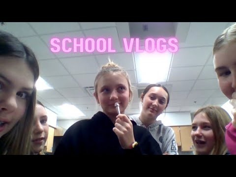 SCHOOL VLOGS - YouTube
