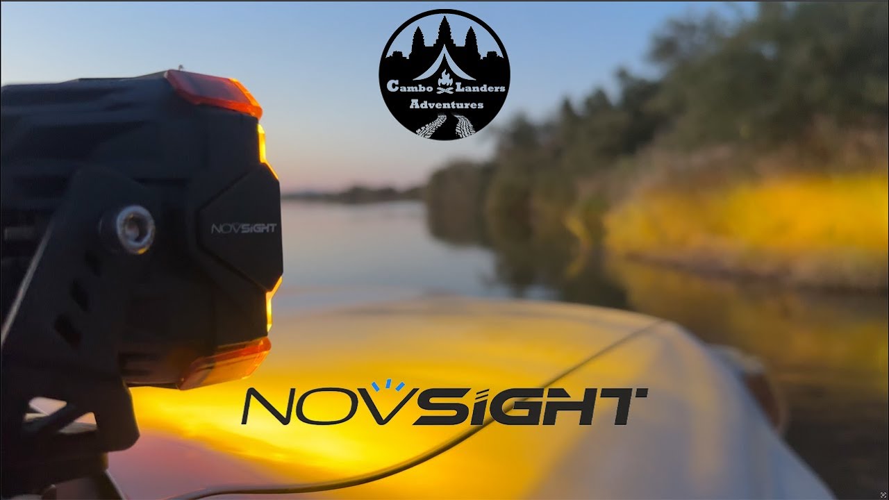 Novsight 3" LED driving lights unboxing and installation.#novsight # ...