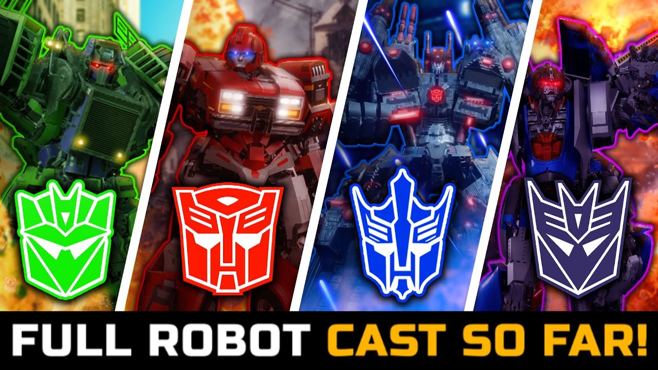 Transformers Arrival(2025) Cast Robots, All Confirmed Characters ...