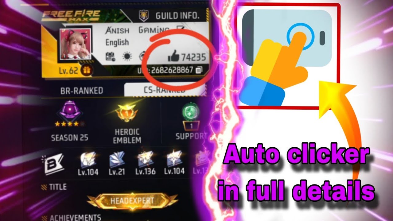 Auto clicker kaise use kare in free fire mia full details in videos mia ...