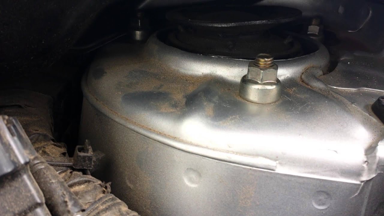 Creaking prius struts 2 - YouTube