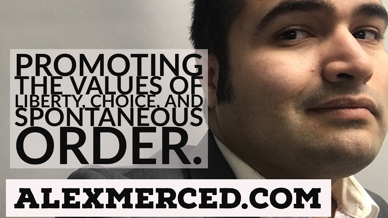Promoting the values of liberty, choice and spontaneous order ...