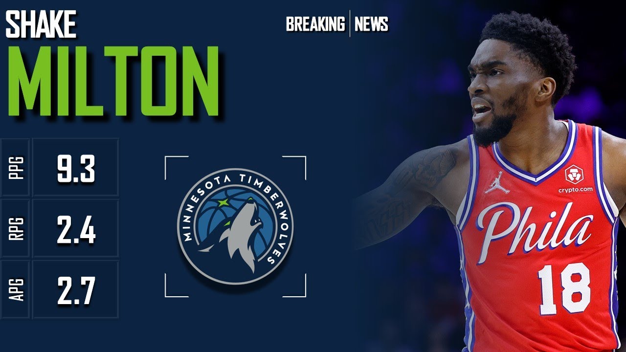 MINNESOTA TIMBERWOLVES: Shake Milton ᴴᴰ - YouTube