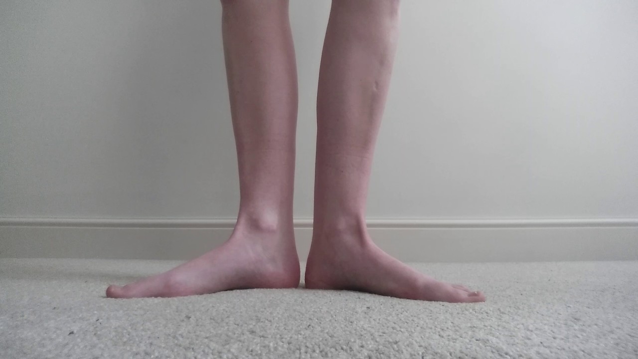 Duck stance exercise - YouTube