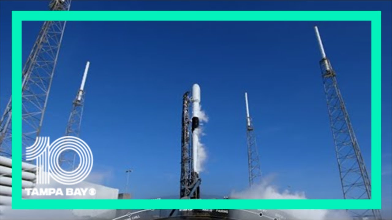 SpaceX launches 54 Starlink satellites to low-Earth orbit from Kennedy ...