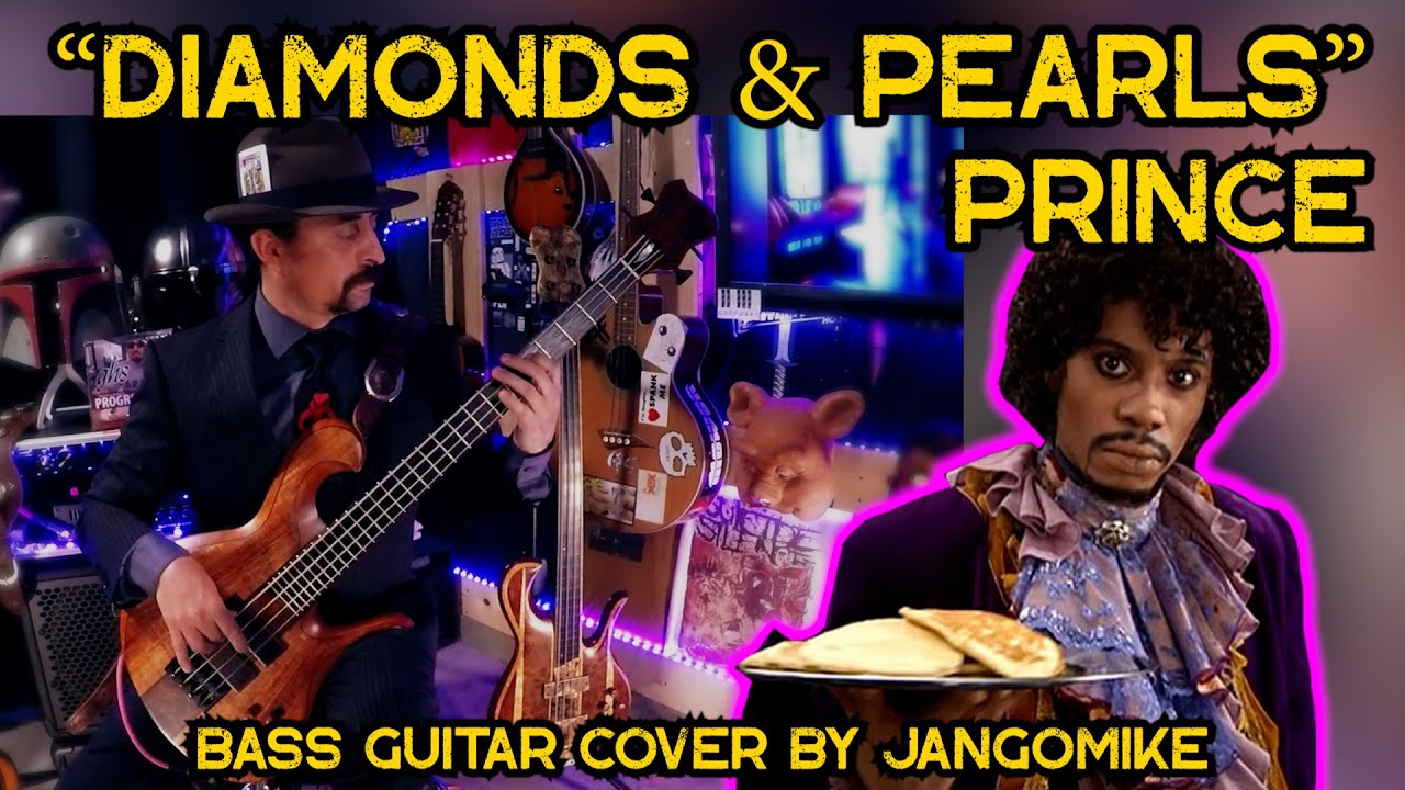 Diamonds and Pearls by Prince | Bass Guitar Cover & Solo w/ JangoMike # ...