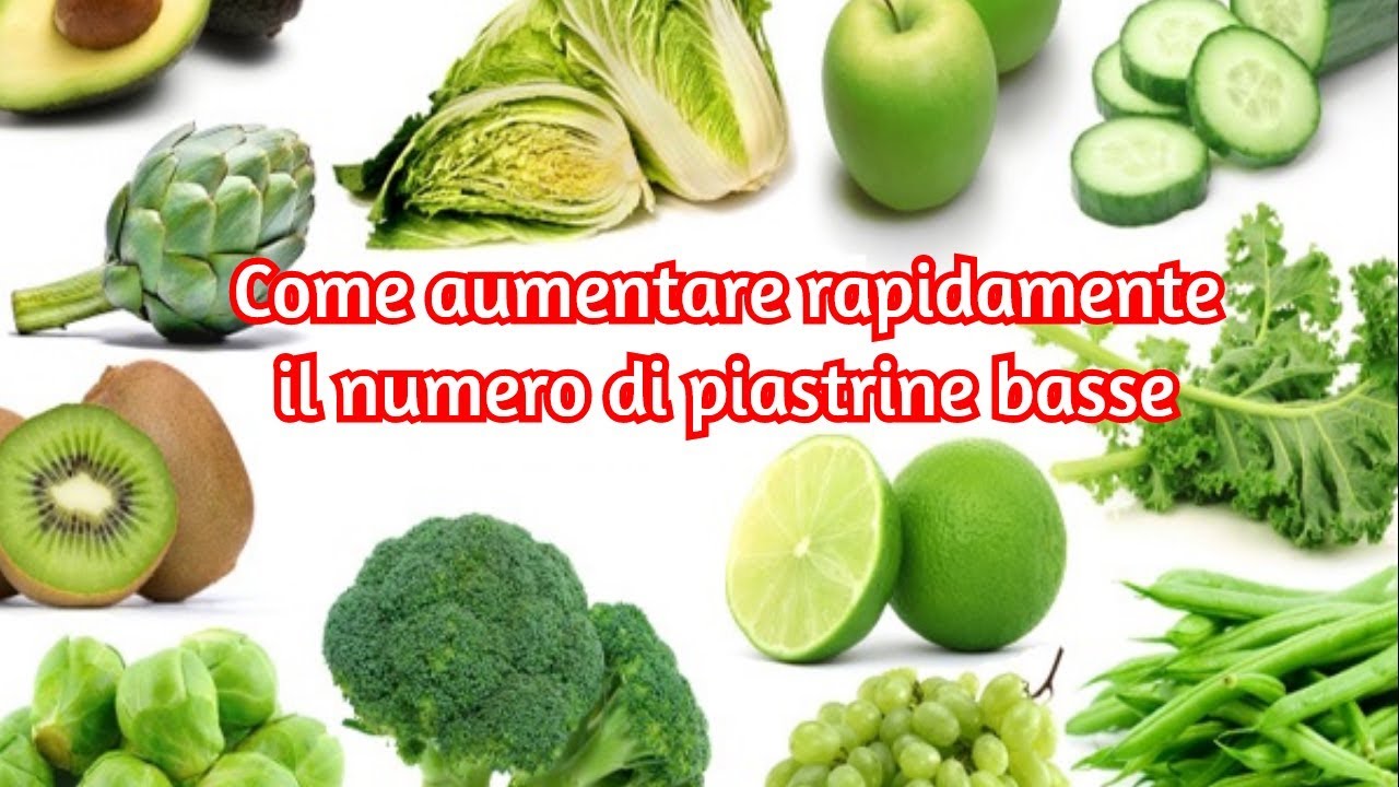 Come aumentare rapidamente il numero di piastrine basse - YouTube