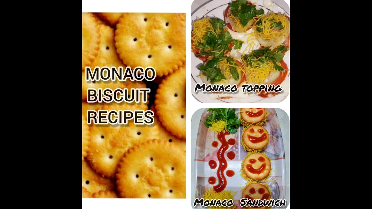 Monaco biscuits topping//Monaco biscuits Sandwich//weekend special ...