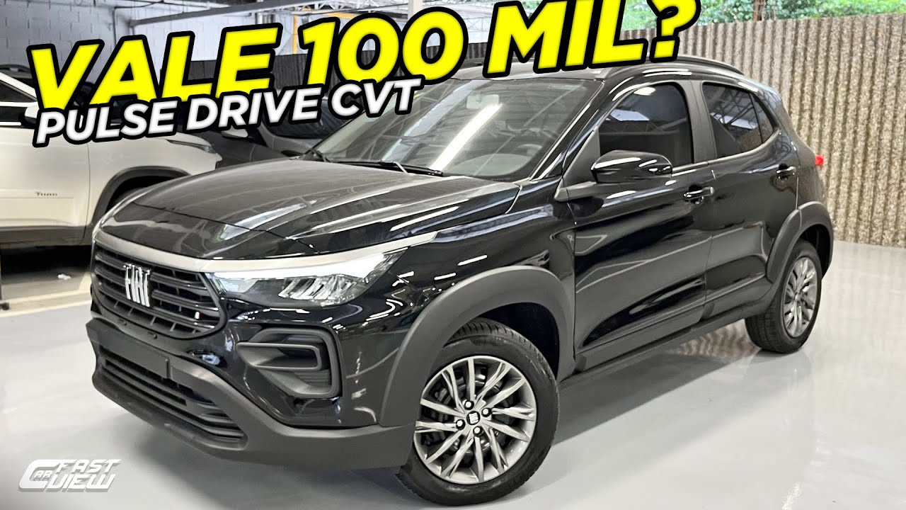 NOVO FIAT PULSE DRIVE 1.3 CVT 2023 SEM FAROL DE NEBLINA, COM CALOTA E ...