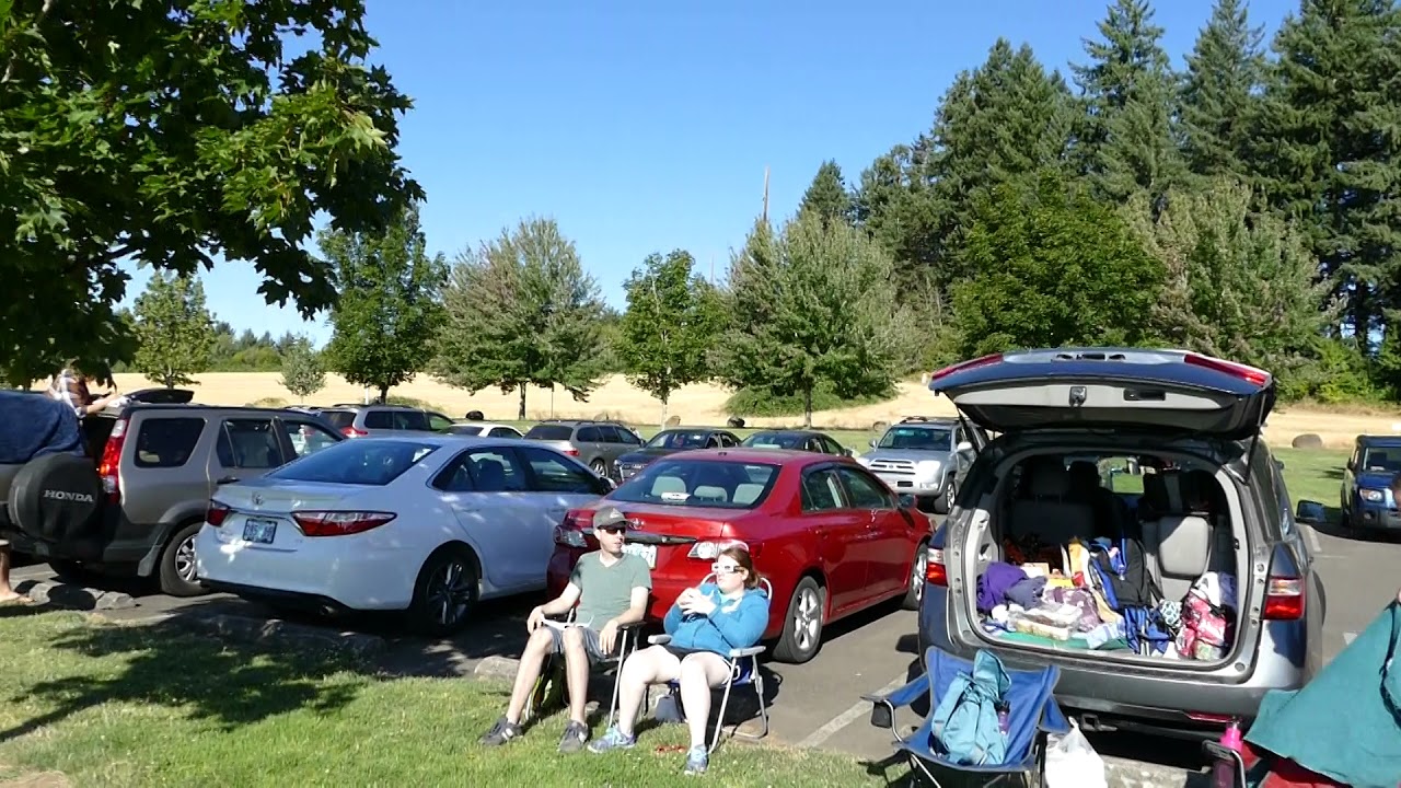 Eclipse 2017 McMinnville, OR Joe Dancer Park 3 - YouTube