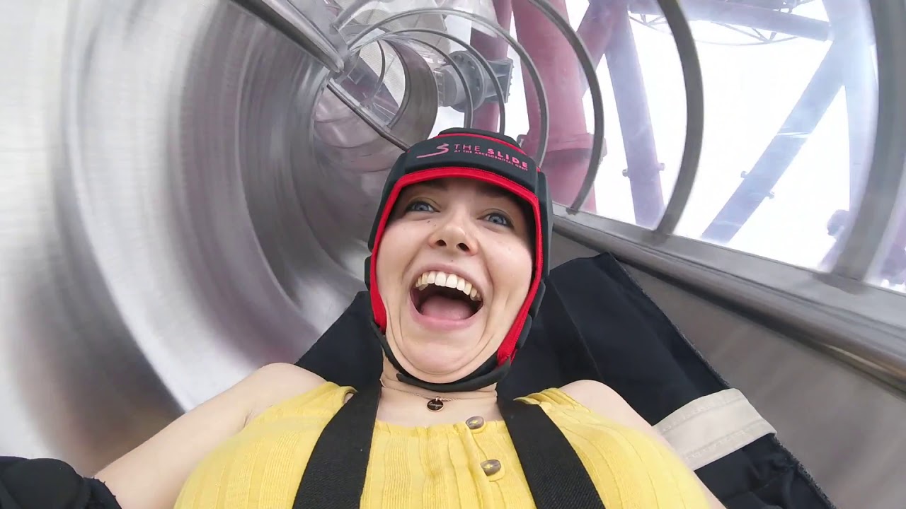 Arcelormittal Orbit Tunnel Slide | Tegan Evans - YouTube