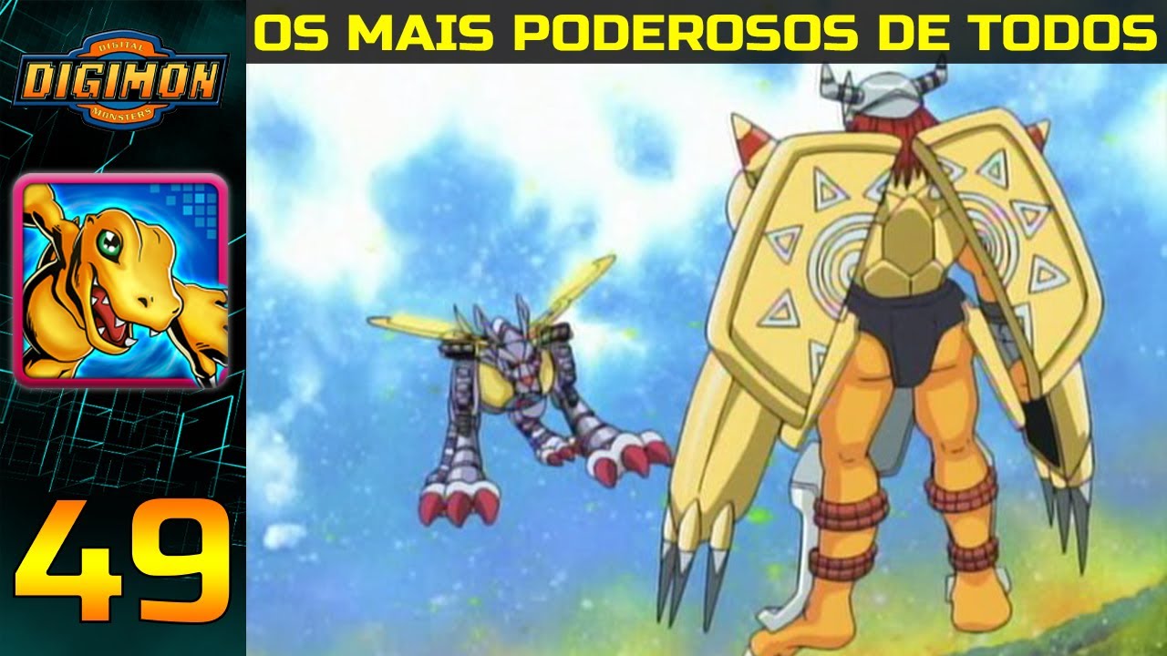 Digimon Adventure #49 - WarGreymon VS MetalGarurumon - YouTube