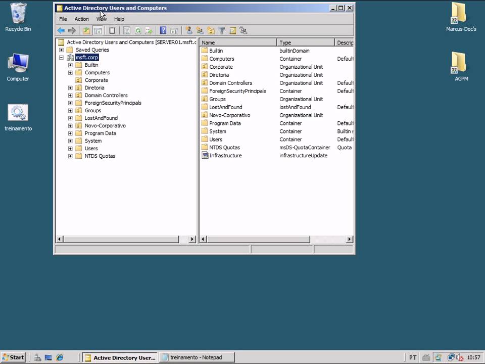 Video Aula - Usando o dsadd ou - YouTube