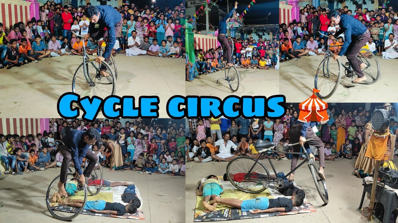 Most Dangerous 😲😧 cycle🚴circus 🎪 #cycle #circus #video #subscribe - YouTube