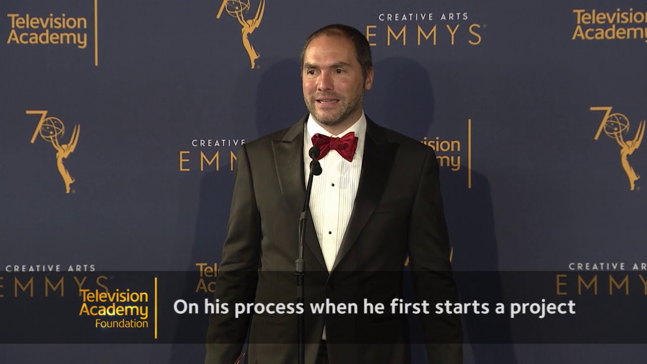 Emmy winner Mathias Herndl ("Genius: Picasso") in the 2018 Creative ...