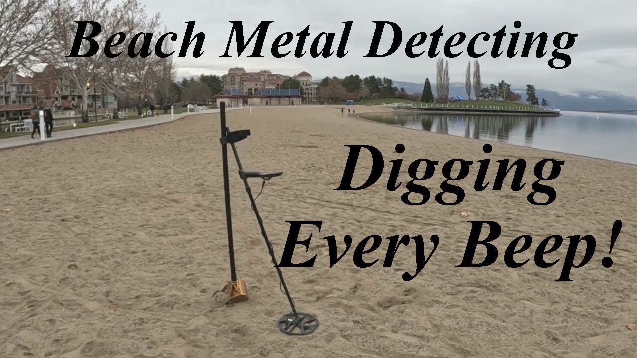 What if I Dig Every Beep on this Beach? Metal Detecting. - YouTube