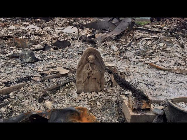 Mary On Fire