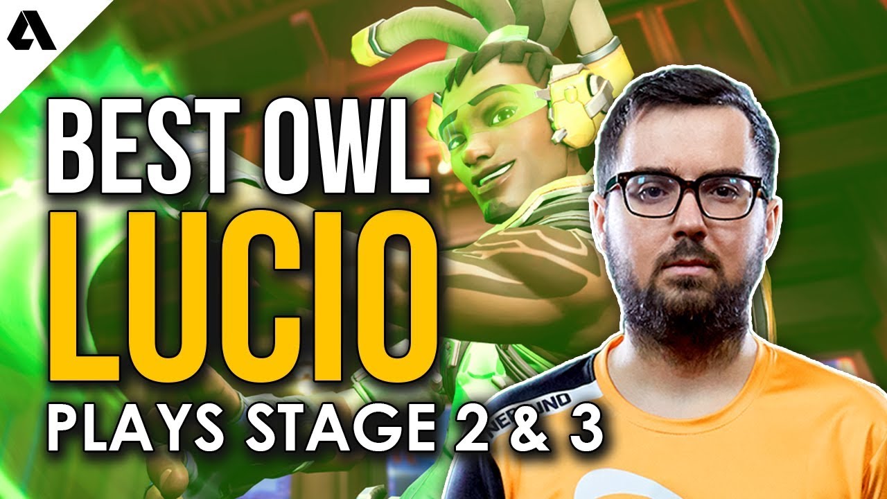 Best Overwatch League Lucio Plays | OWL Season 1 Stage 2 & 3 - YouTube