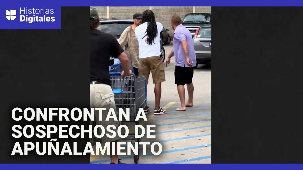 Captan cómo clientes de Walmart confrontan al sospechoso de ...