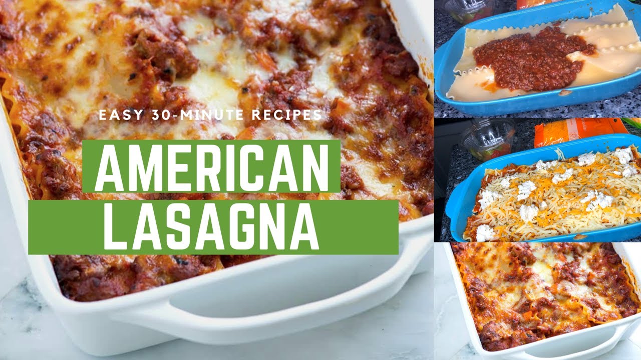 How To Make DELICIOUS LASAGNA | Easy - YouTube