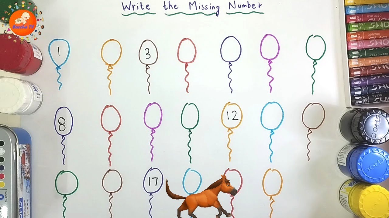 numbers | counting | 123 | missing number | one | two | three | 1 to 10 ...