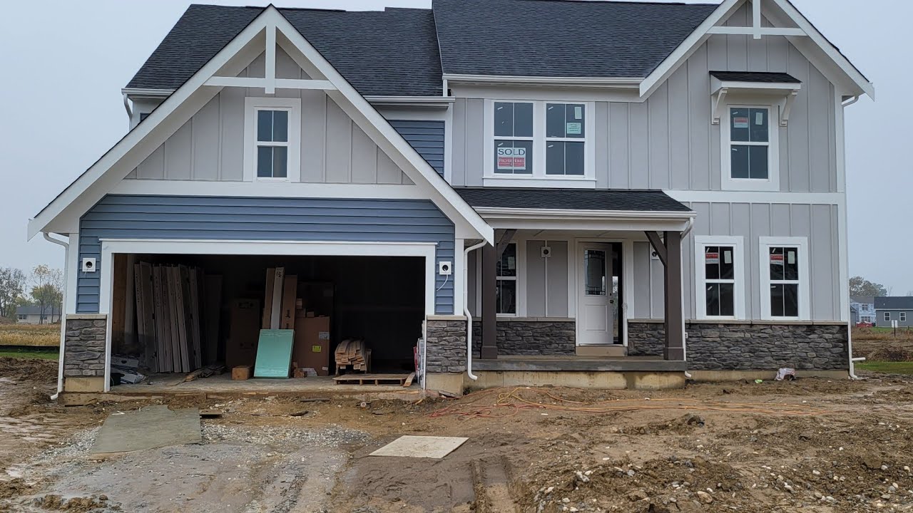 new house almost complete - YouTube