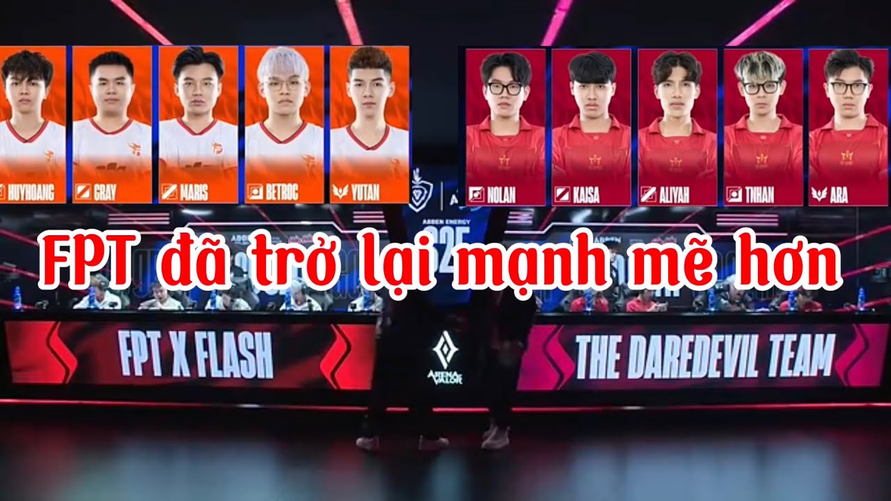 FPT đã trở lại mạnh mẽ hơn trước đối thủ mạnh như TDT - YouTube