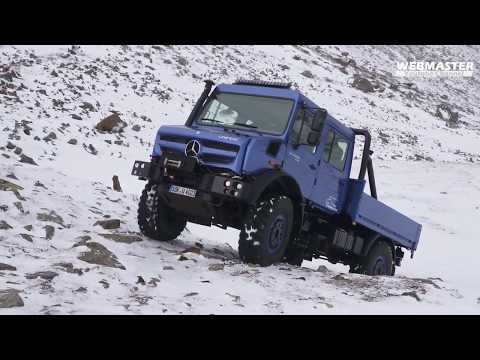 Mercedes Unimog - Karlı Dağlık Zeminde Off Road Performansı (2019)