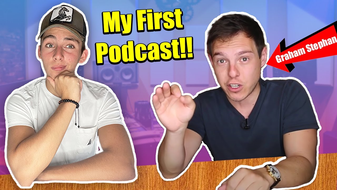 My First Podcast... Graham Stephan Show **Richest Kid in America** Iced ...