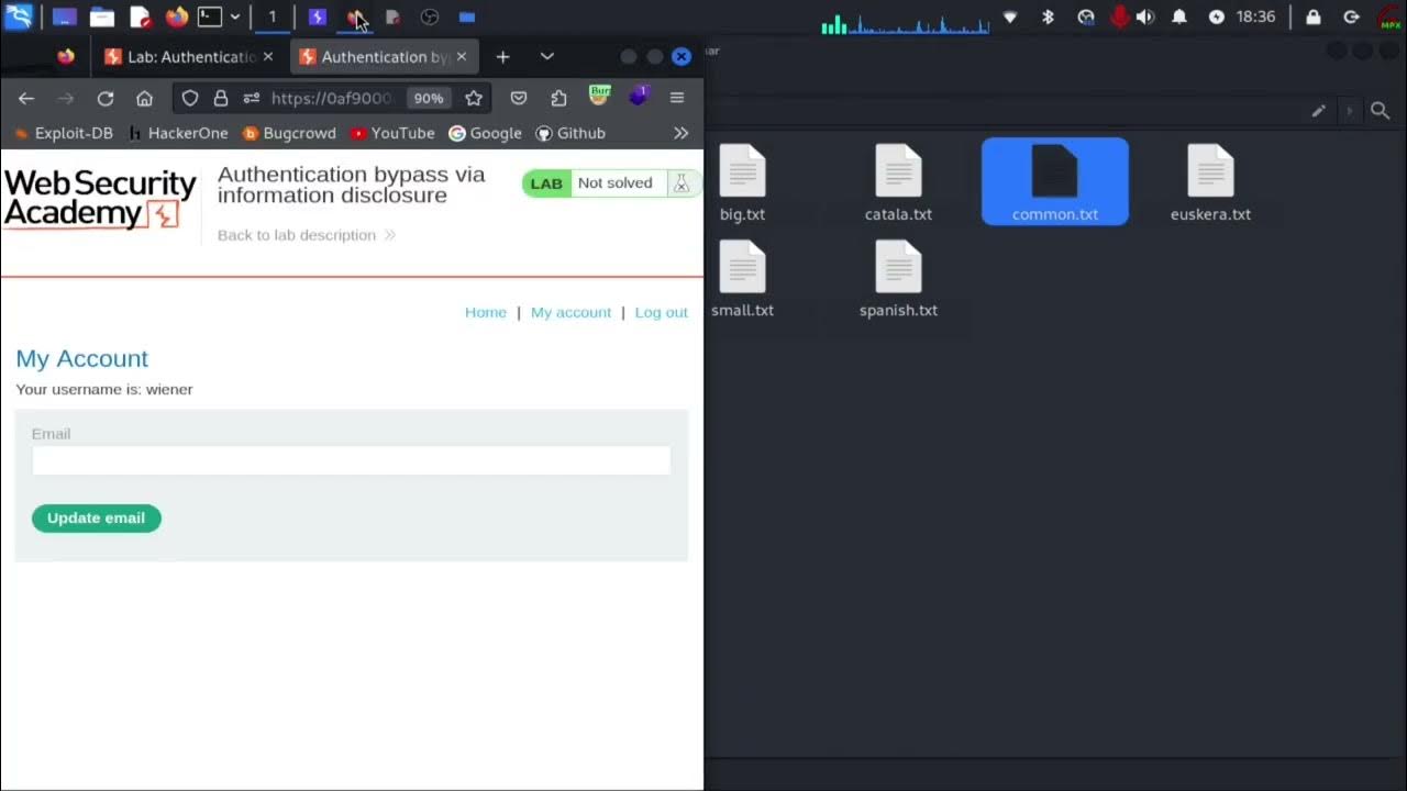 Authentication Bypass Via Information Disclosure | Web Security Academy | PortSwigger Labs ...