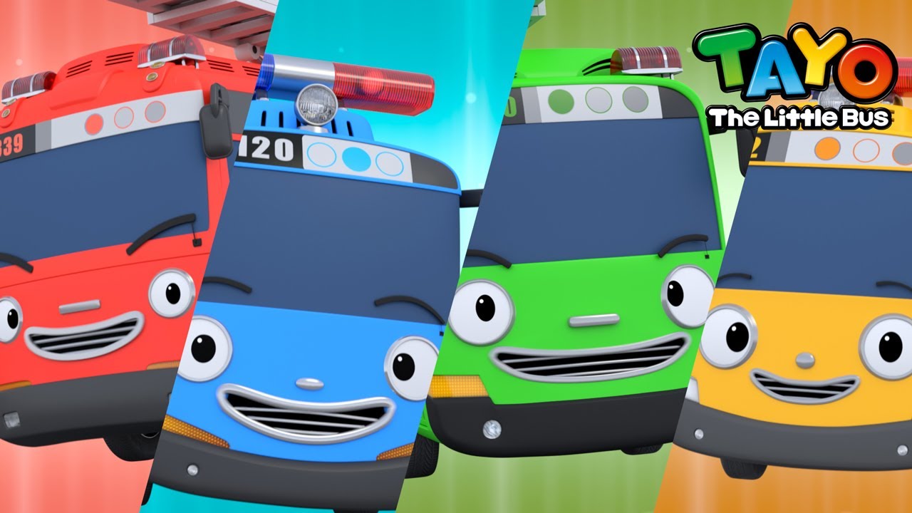 Tayo Rescue Team Songs Full Compilation l RESCUE TAYO l Brave Cars l ...