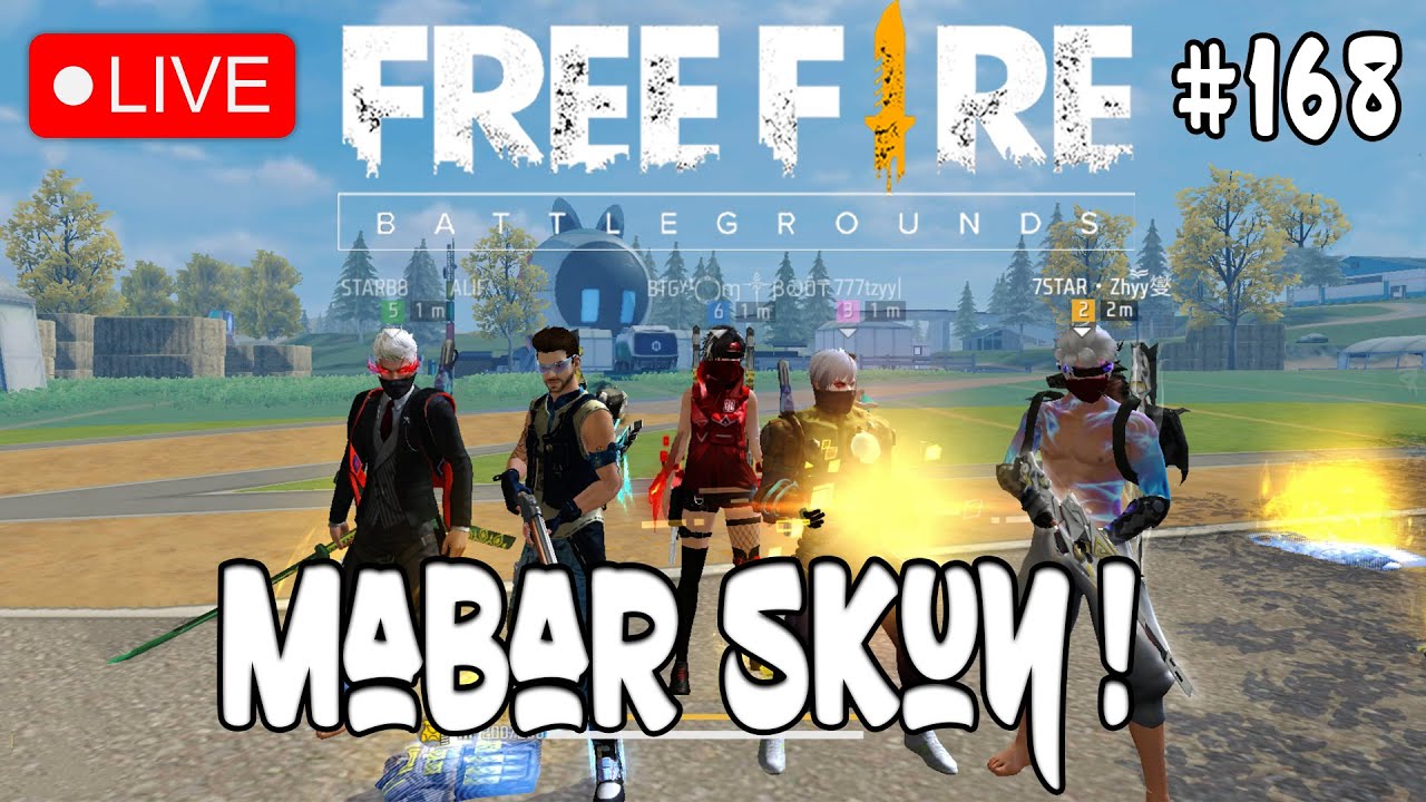 [ LIVE MABAR FF ] VETERAN FF? JOIN MABAR FF CR BR & CS DISINI SKUY ...