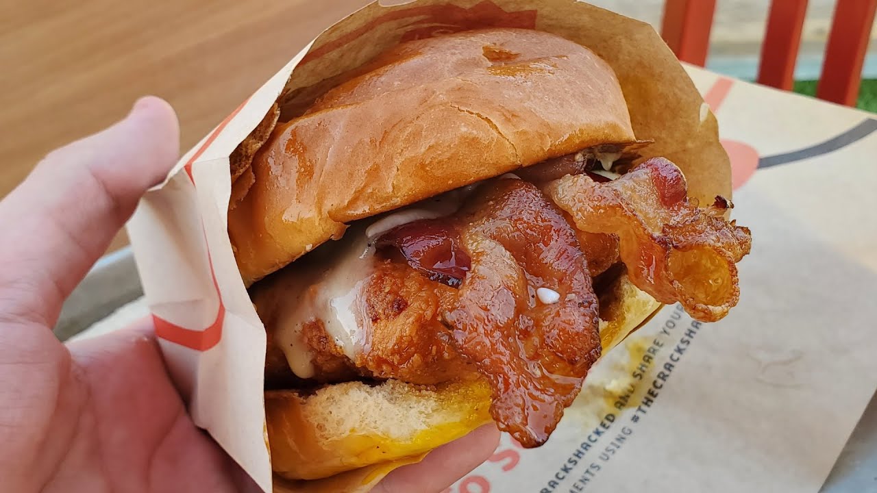 The Crack Shack Senor Croque Chicken Sandwich - San Diego Adventure ...