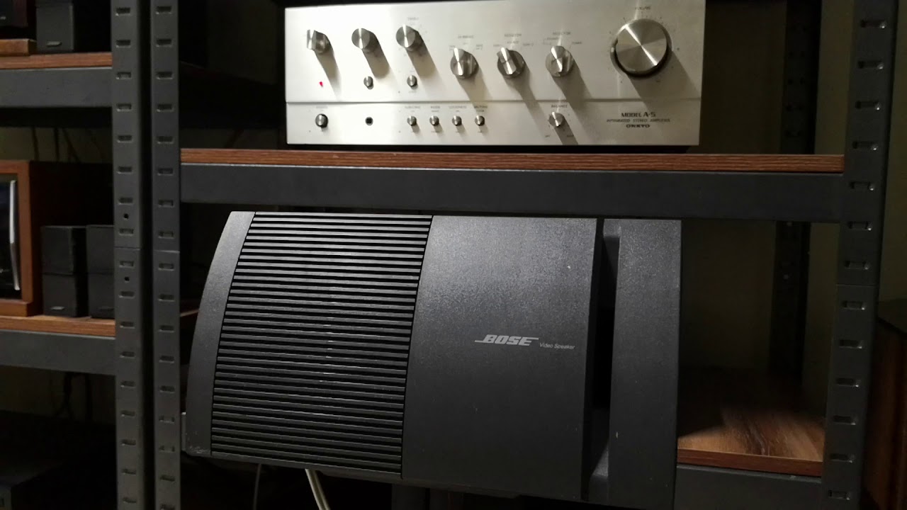 Bose Video 100 Speaker - YouTube