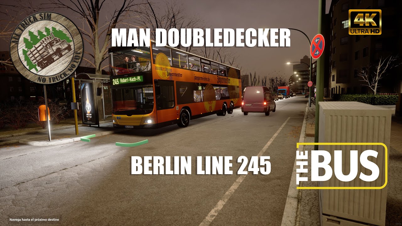 || EXPLORING BERLIN ON THE LINE 245 || THE BUS Beta 2.4 || #4k #thebus ...
