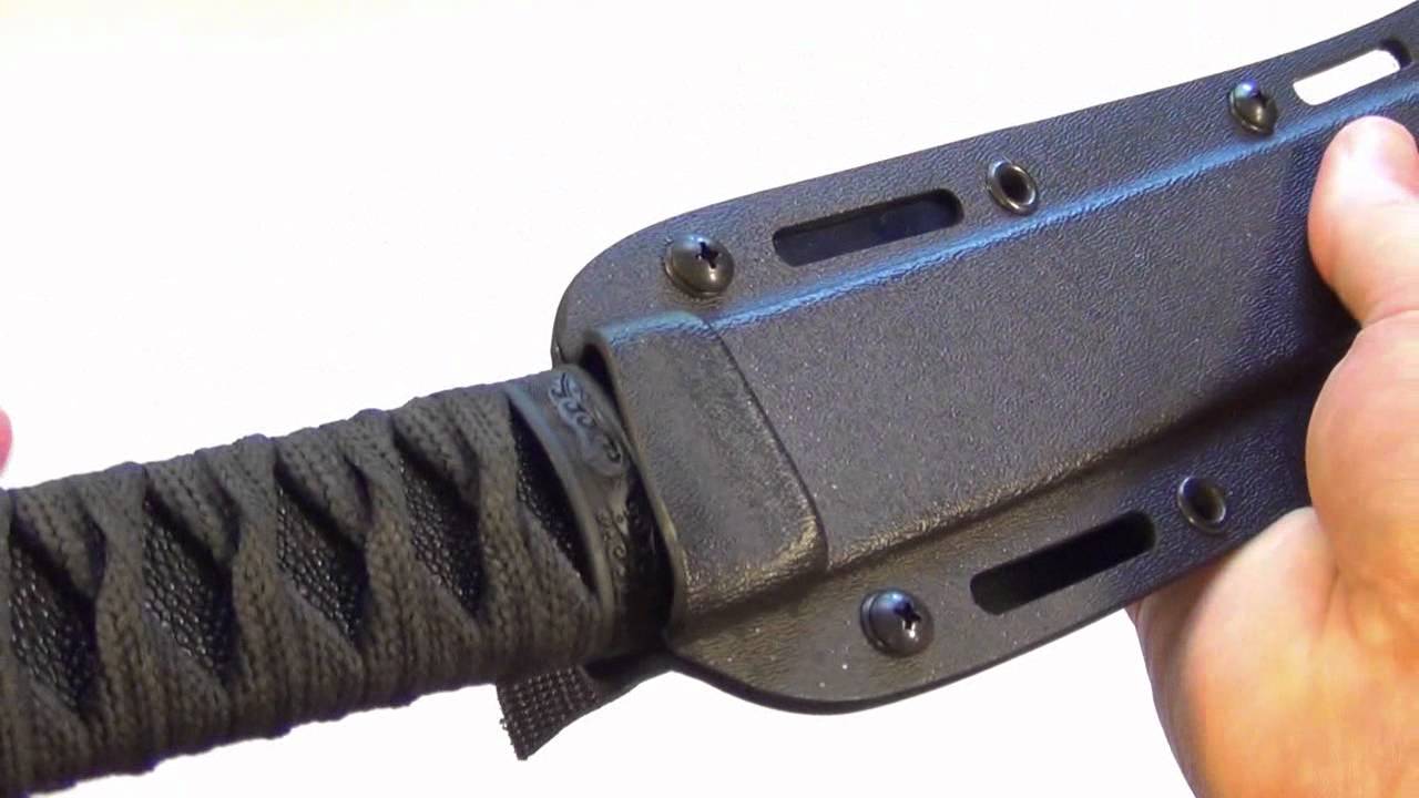 CRKT Shinbu Fixed Blade Knife Review - YouTube