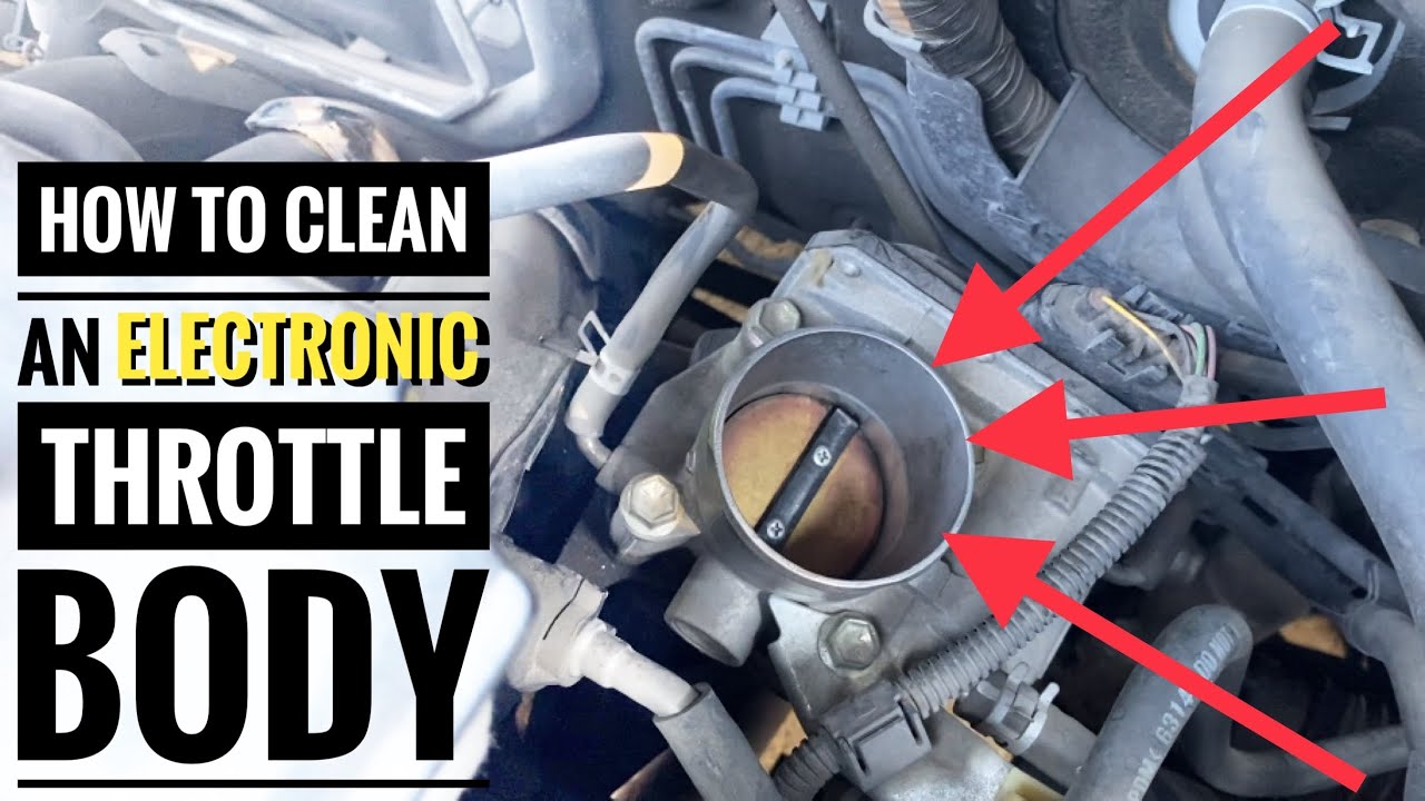How to Clean an Electronic Throttle Body - YouTube