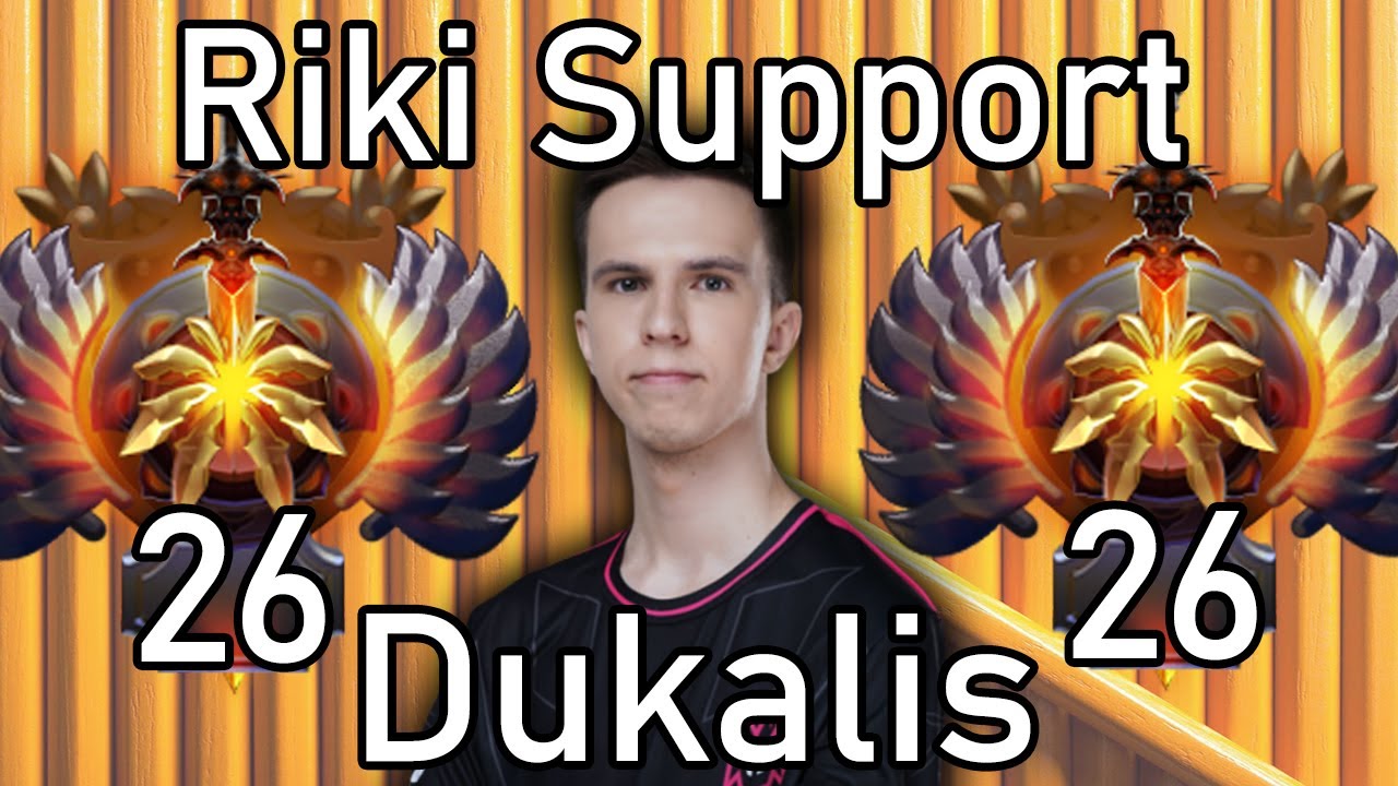 Dukalis - Riki POS 5 - Dota 2 Pro Support Full Games - YouTube