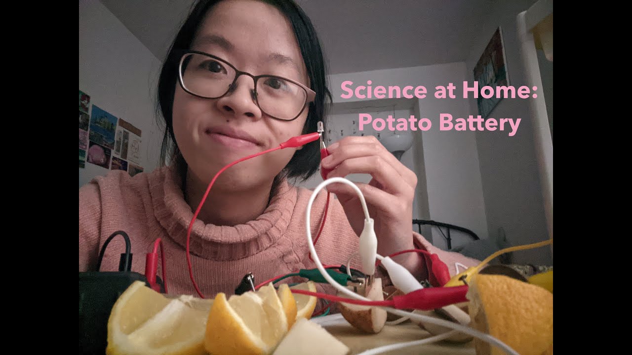 Making a battery from a potato - YouTube