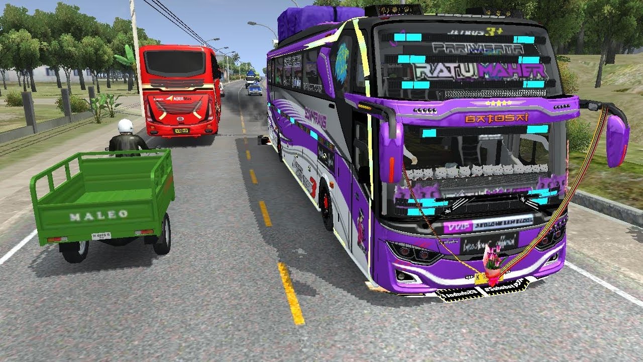 Bus SJM TRANS Ratu Maher Telolet Oleng - YouTube