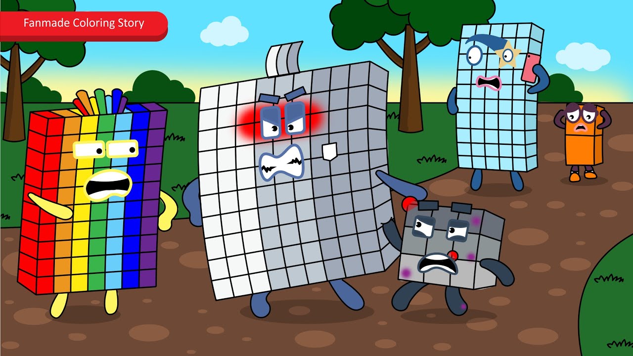 BE RESPONSIBLE! Numberblocks 7 Has HURT Numberblocks 9 | Numberblocks ...
