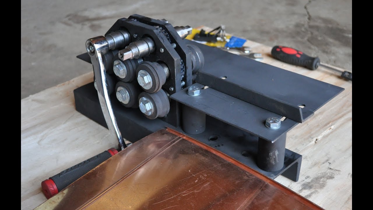 manual seam lock making machine - YouTube