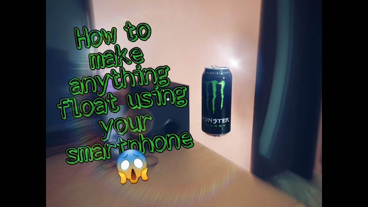 How to make anything float using your smartphone!!! - YouTube