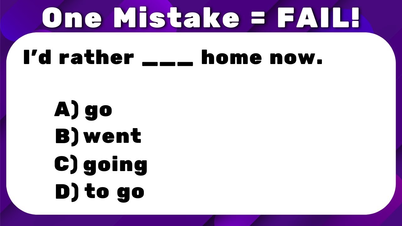 Challenge Your English: 60 Grammar Questions with Clear Answers and ...
