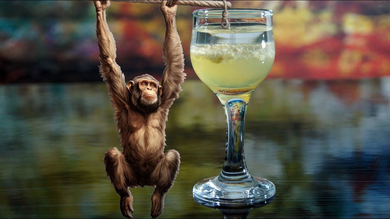 Monkey Brains Shot Recipe 🍌🔥 - Insane Layered Cocktail You Must Try ...