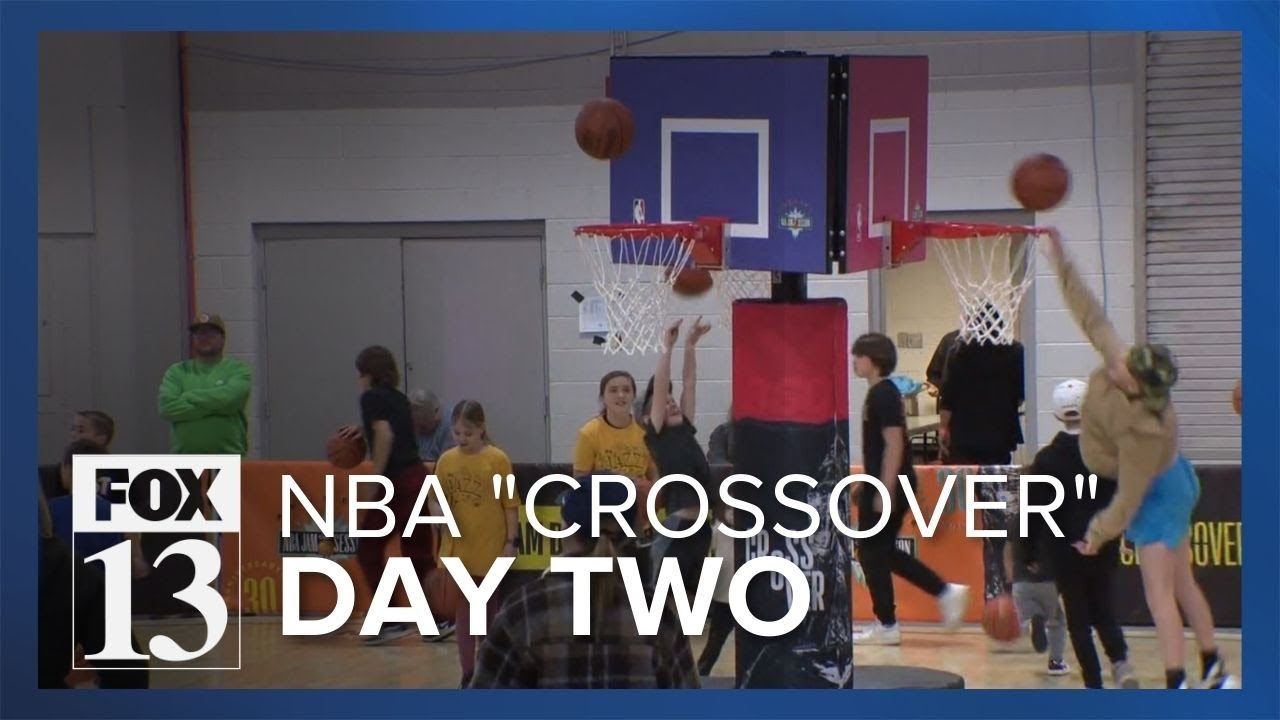 'NBA Crossover' event at SLC All-Star Weekend: Day 2 - YouTube