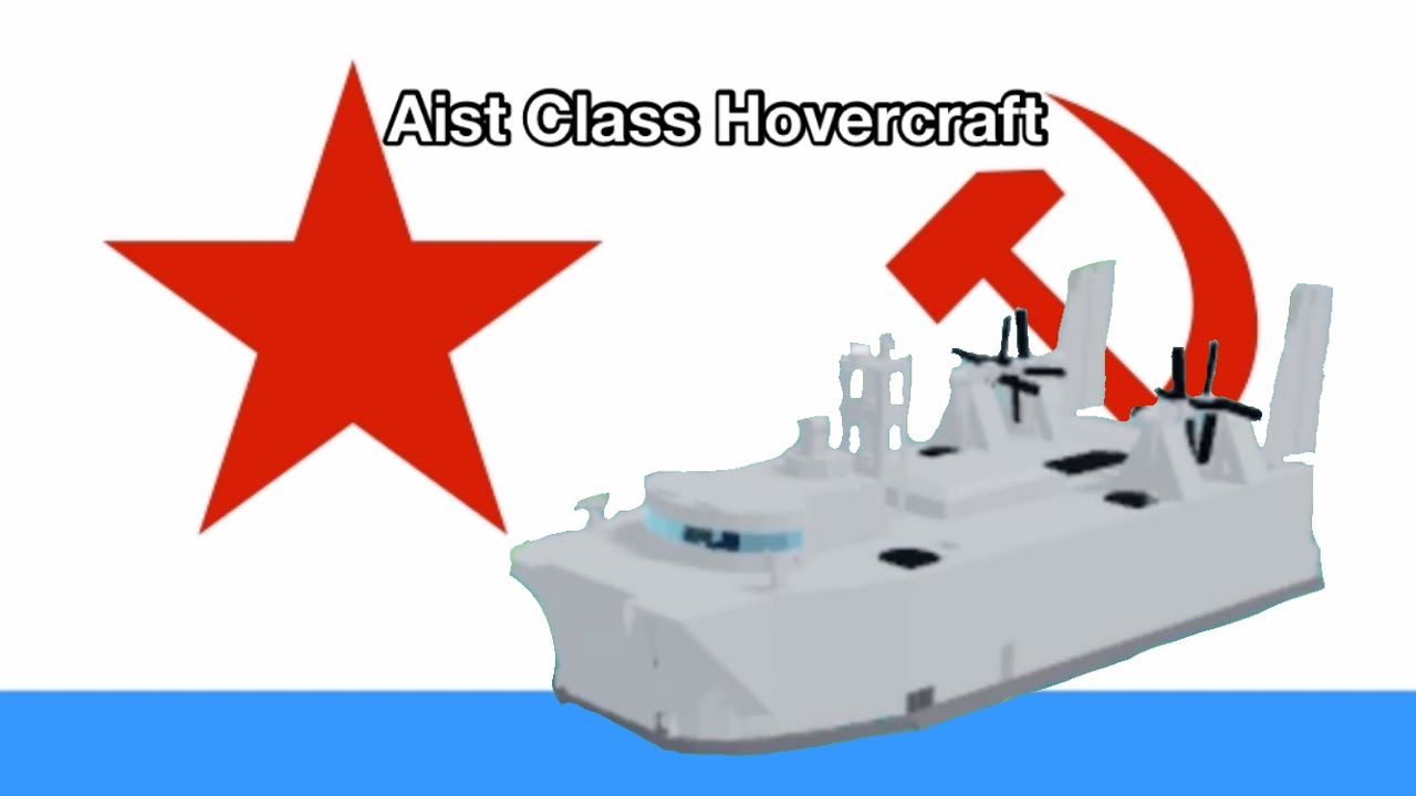 [Roblox Plane Crazy] Aist class hovercraft showcase - YouTube